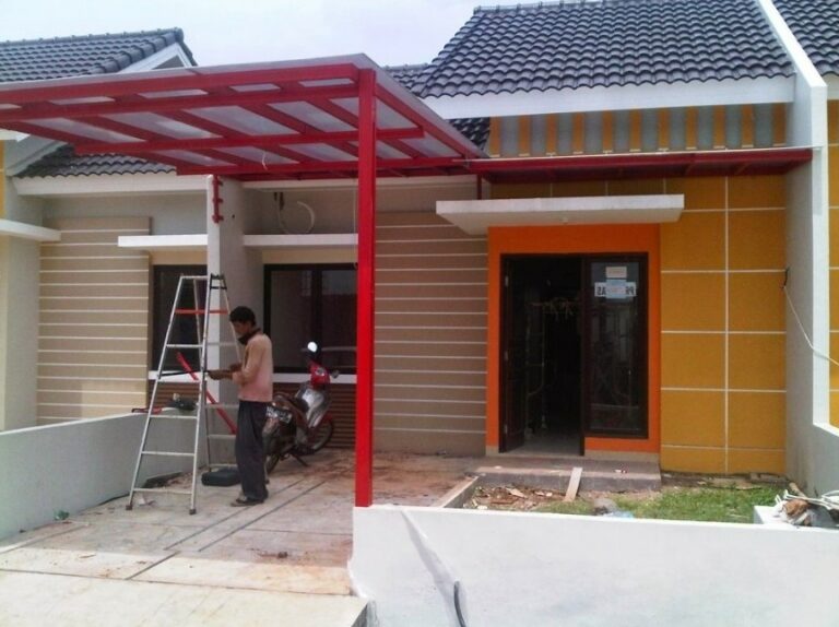 √ 37 Model Kanopi Galvalum Minimalis Modern Paling Populer