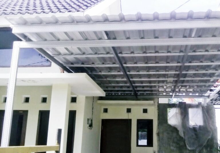 √ 37 Model Kanopi Galvalum Minimalis Modern Paling Populer