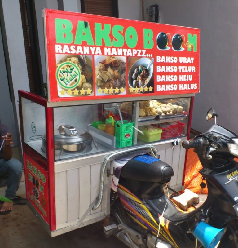 √ 35 Model Gerobak Motor untuk Bakso Bakar dan Kuah Modern