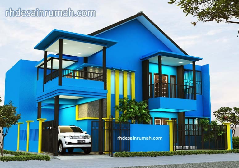 11 Trend Kombinasi Warna Cat Pagar Tembok Minimalis yg Bagus