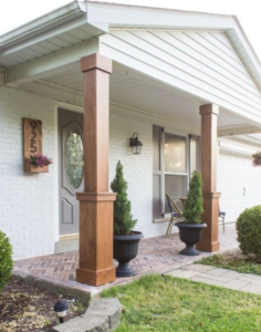 √ 45 Model Tiang Teras Kotak Rumah Minimalis yang Modern