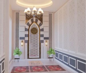 12 Contoh Desain Mihrab Masjid Minimalis Modern di Rumah