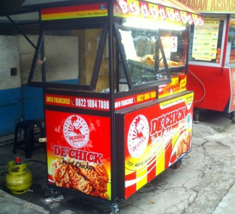 √ 58 Model Gerobak Gorengan Kekinian Modern yang Wajib Ditiru