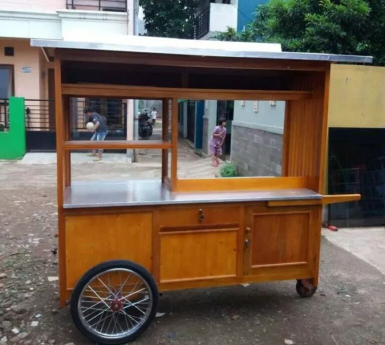 √ 58 Model Gerobak Gorengan Kekinian Modern yang Wajib Ditiru