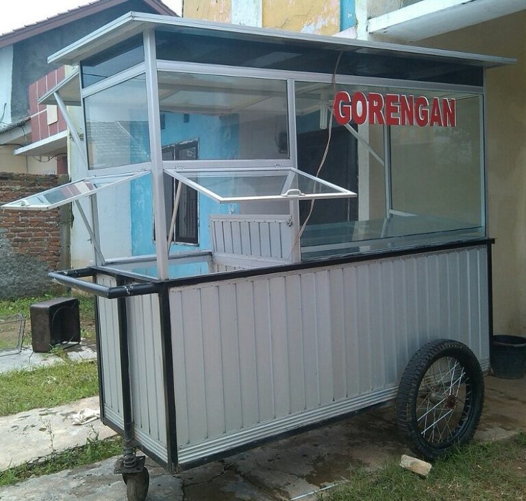 √ 58 Model Gerobak Gorengan Kekinian Modern yang Wajib Ditiru
