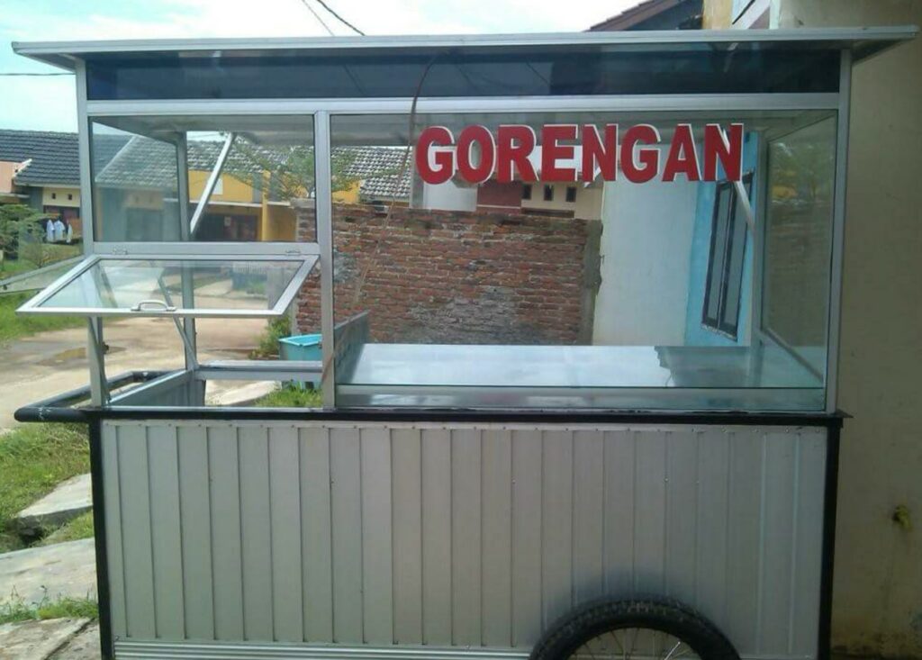 √ 58 Model Gerobak Gorengan Kekinian Modern yang Wajib Ditiru