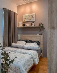 10 Dekorasi Kamar Tidur Sempit agar Lebih Aesthetic