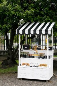 10 Dekorasi Stand Bazar Makanan Sederhana tapi Menarik